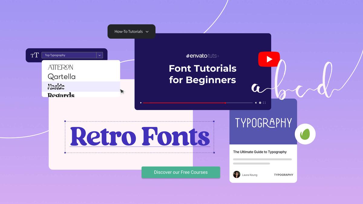 10+ Typography and Font Tutorials for Beginners - Axnhost.com