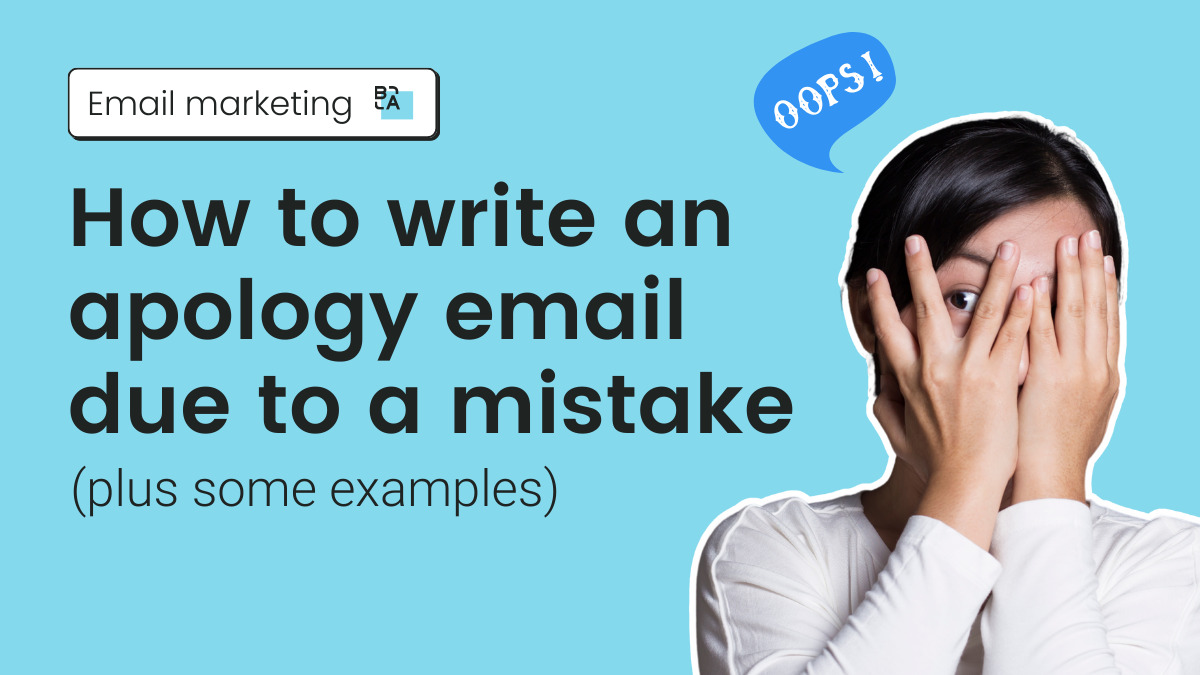 How to Write an Apology Email Due to a Mistake - Axnhost.com